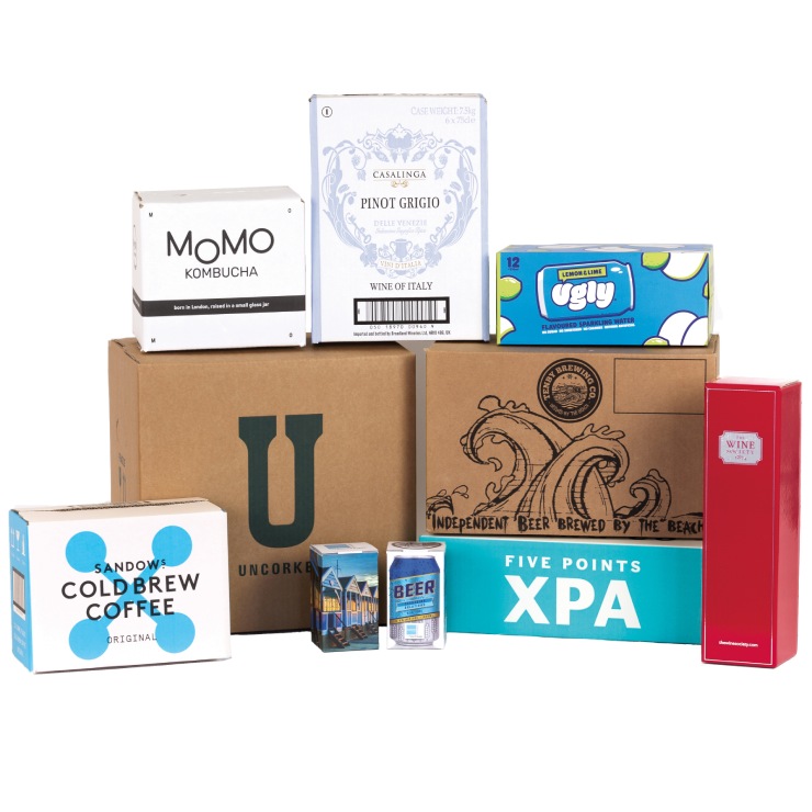 Cardboard box distributors store